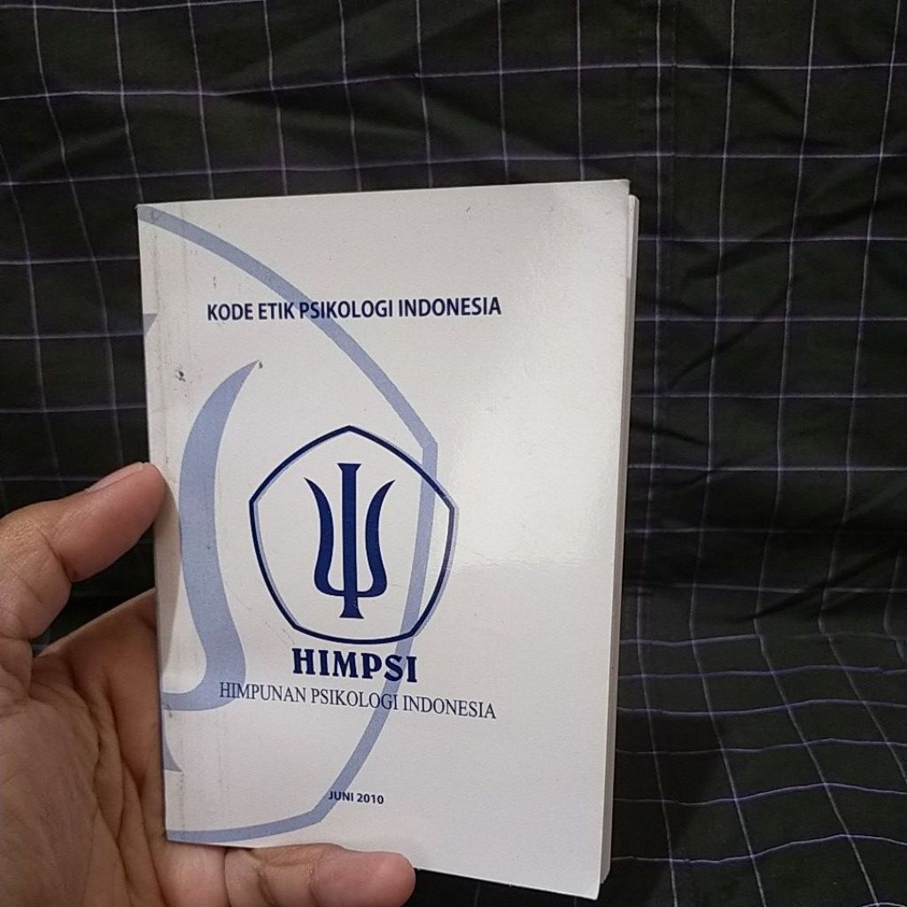 Jual kode etik psikologi Indonesia HIMPSI/himpunan kode etik Indonesia ...