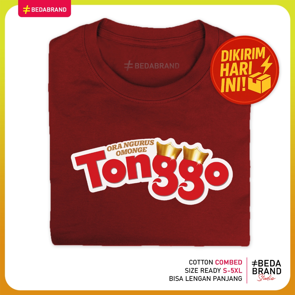 Jual Kaos Parodi Plesetan Lucu Bedabrand - Ora Ngurus Omonge Tonggo ...
