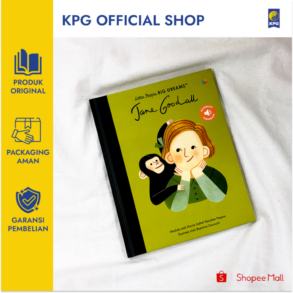 Jual KPG - Little People Big Dreams: Jane Goodall ( Maria Isabel ...