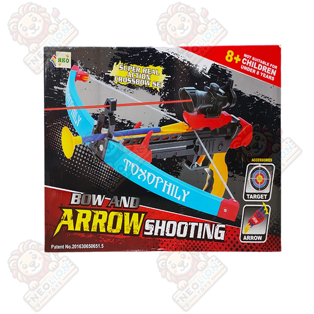 Jual Mainan Anak Pistol Crossbow Bow and Arrow Shooting Panah 777-708 ...