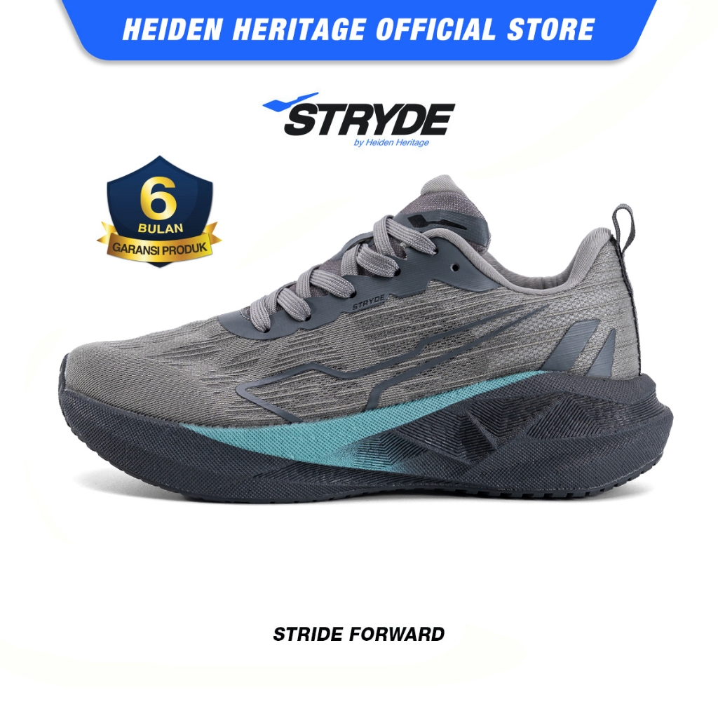 Jual HEIDEN HERITAGE [HRTG] - STRYDE RIVAL - DARK BLIZZARD - Sepatu Sport Running Sekolah Casual ...