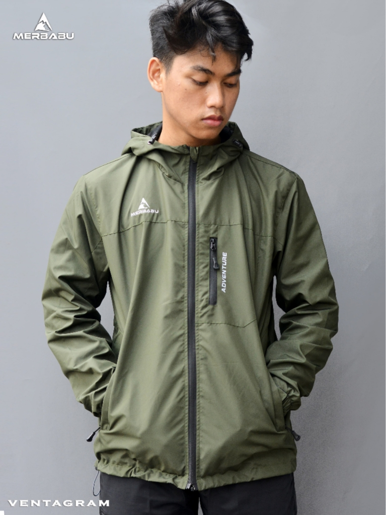Jual Merbabu Jaket Ventagram Windbreaker Anti Angin Jaket Outdoor ...