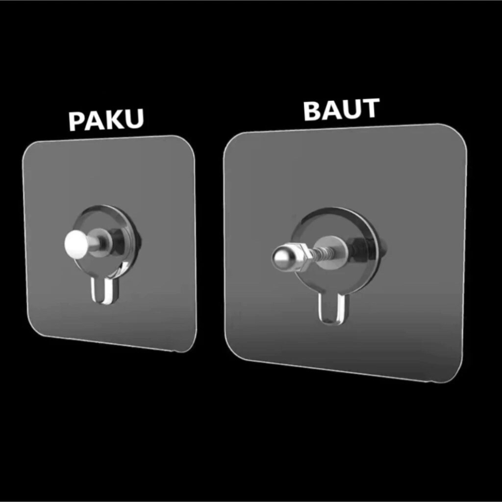 Jual Paku Baut Original Sticket Tepel Tanpa Bor Tembok 30 dan 20 pcs ...