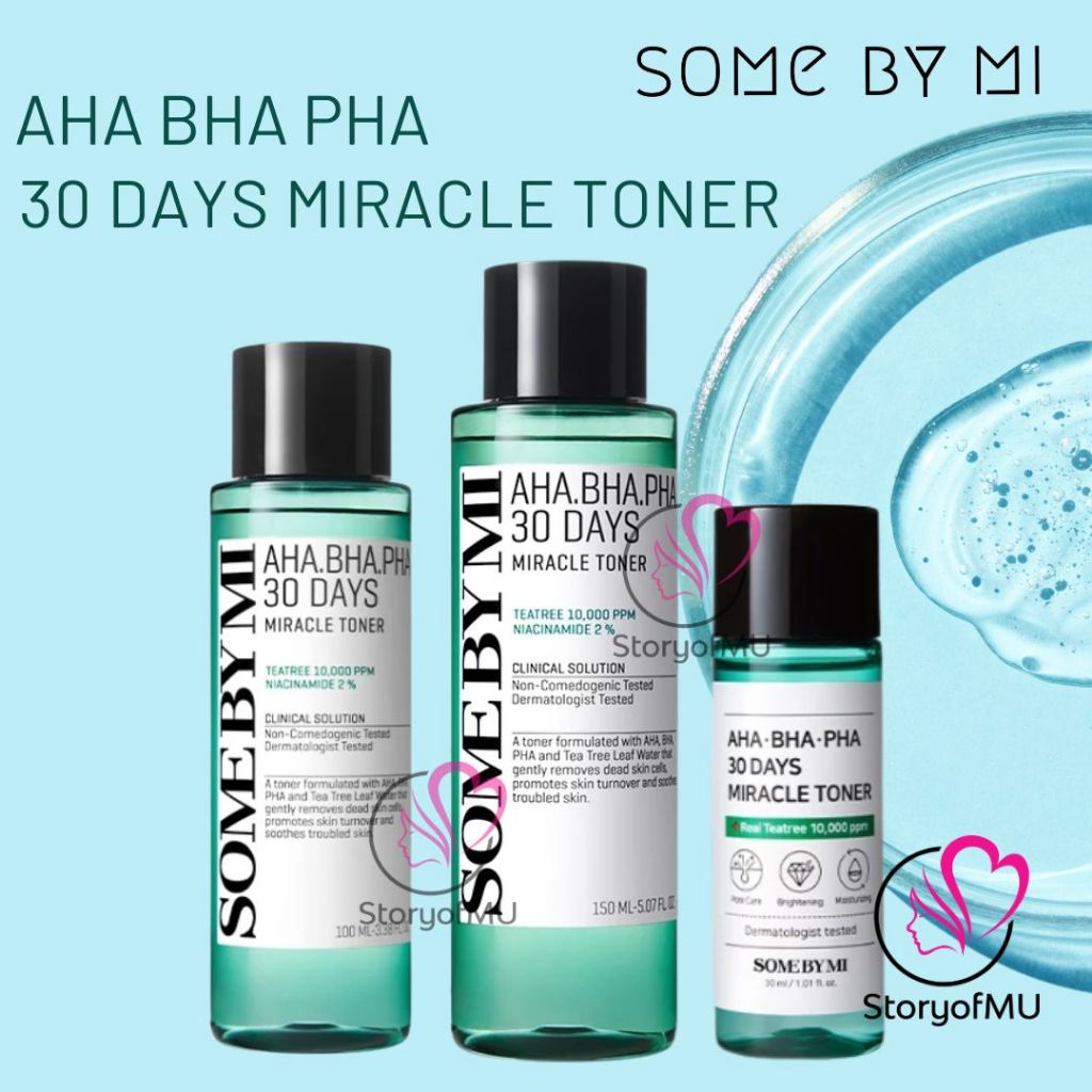 Jual SOME BY MI Aha Bha Pha 30 Days Miracle Toner Somebymi | 30ml I ...