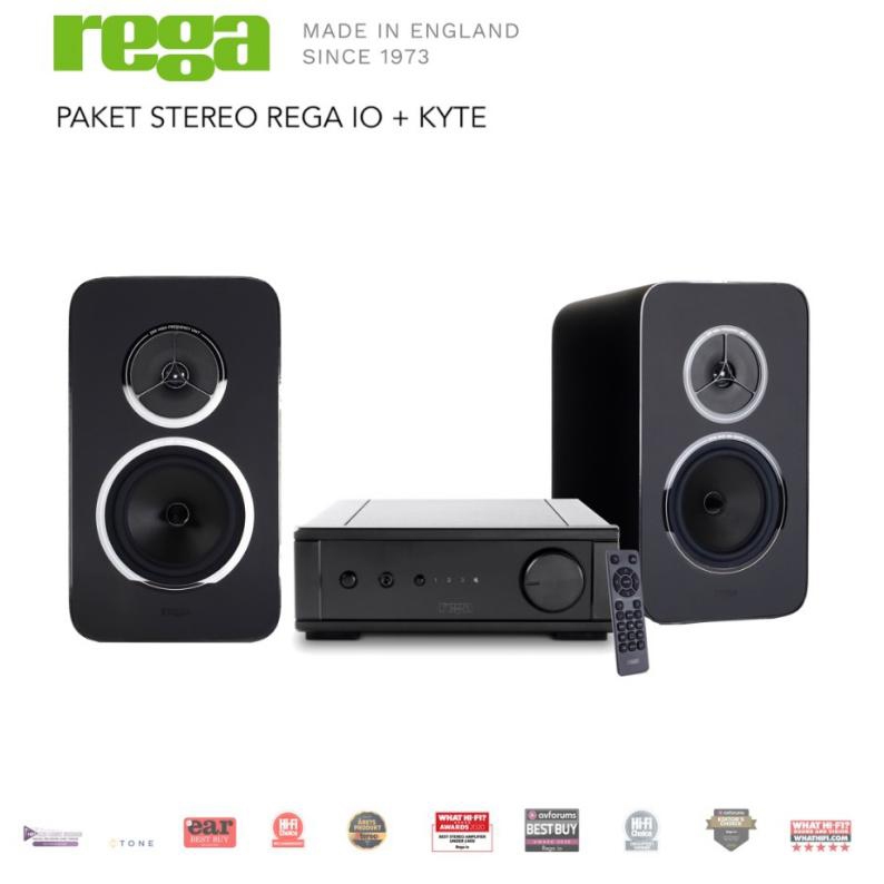 Jual paket Rega IO stereo amplifier Kyte bookshelf speaker | Shopee ...