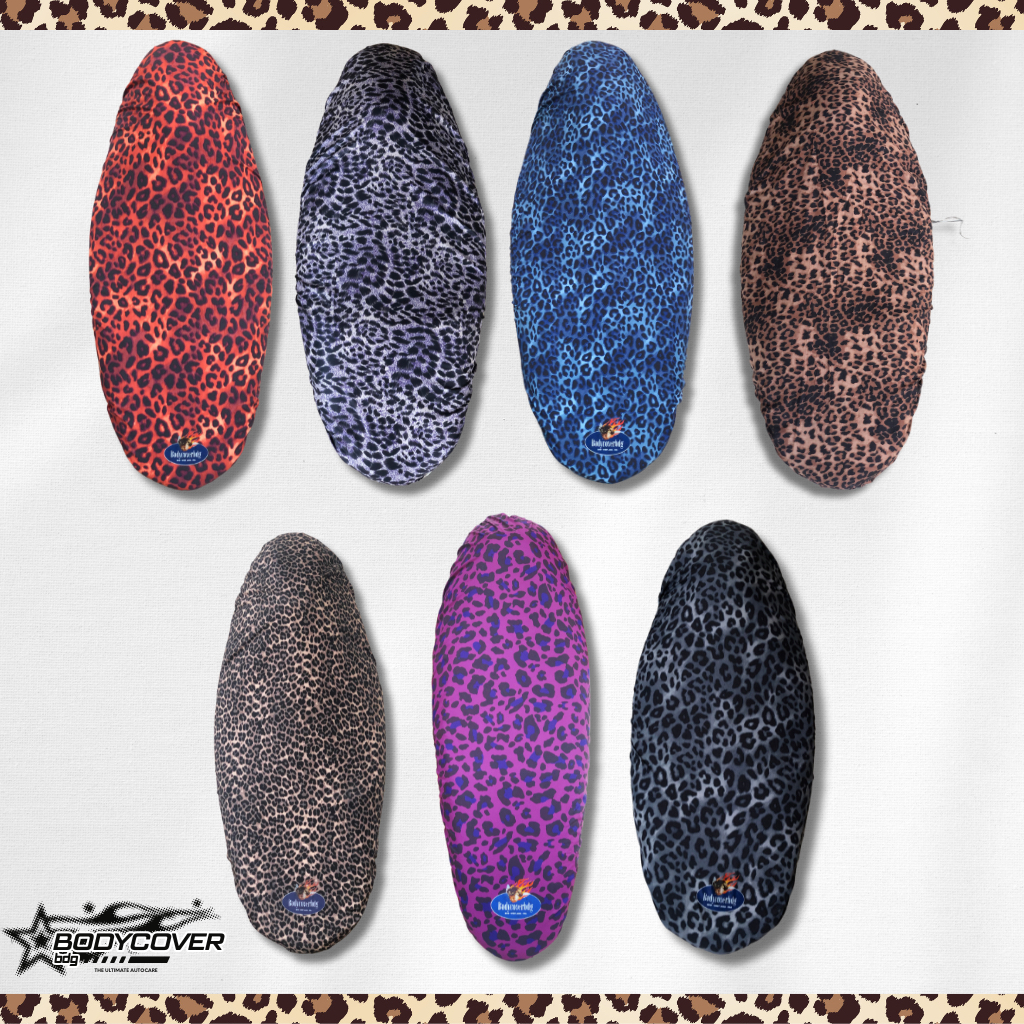 Jual SARUNG JOK MOTOR COVER JOK MOTOR COVER SEAT MOTIF LEOPARD KALCER ...