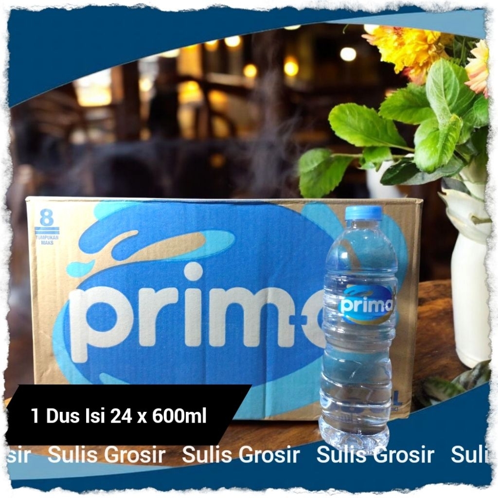 Jual Prima Air Mineral Kemasan Botol Per Dus Isi 24 x 600ml | Shopee ...