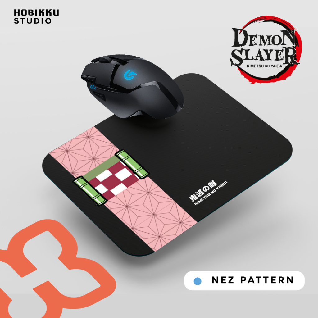 Jual Demon Slayer Mouse Pad Anime Hobikku Alas mouse Mousepad Deskmat ...