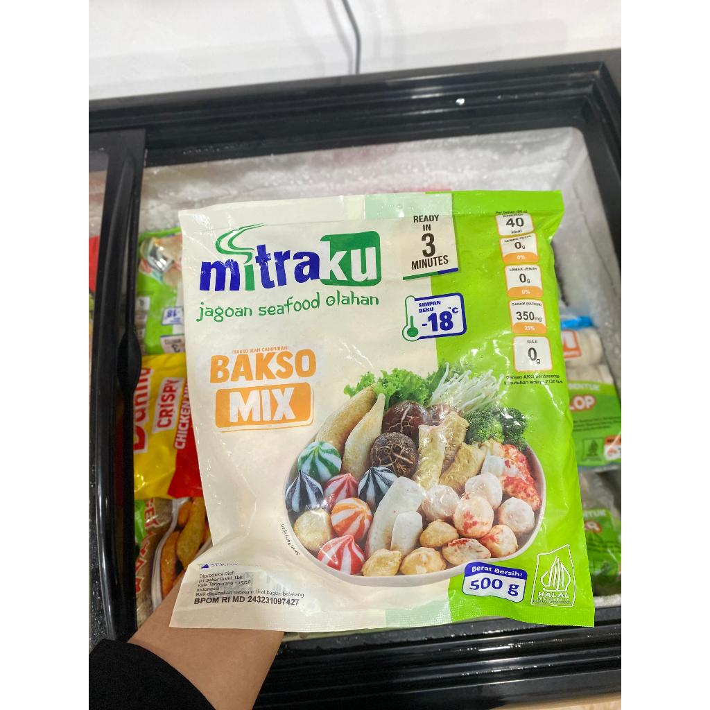 Jual MITRAKU BAKSO MIX 500 gram / BAKSO TOPPING CAMPUR / AYU PUTRI ...