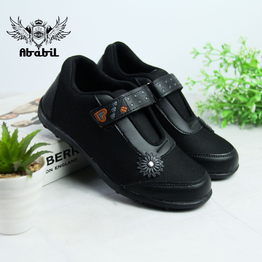 Jual Flat shoes anak perempuan sekolah SD dan TK/ sepatu anak cewek ...
