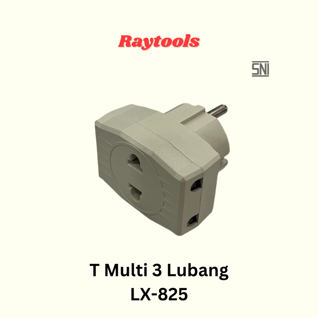Jual T multi Kuningan / Stop kontak kaki 3 / Colokan Cabang 3 / T ...