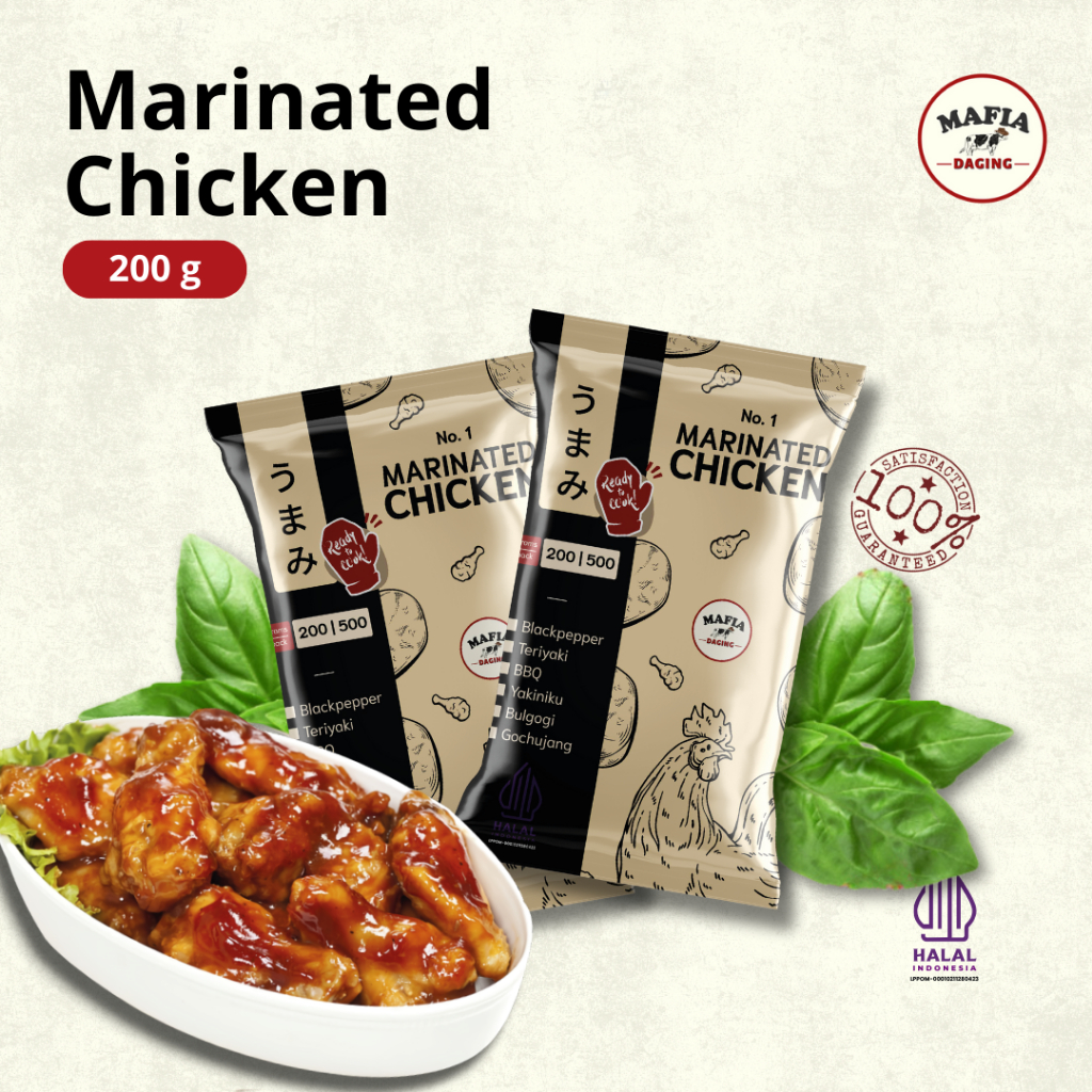 Jual Marinated Chicken 200 gram | Shopee Indonesia