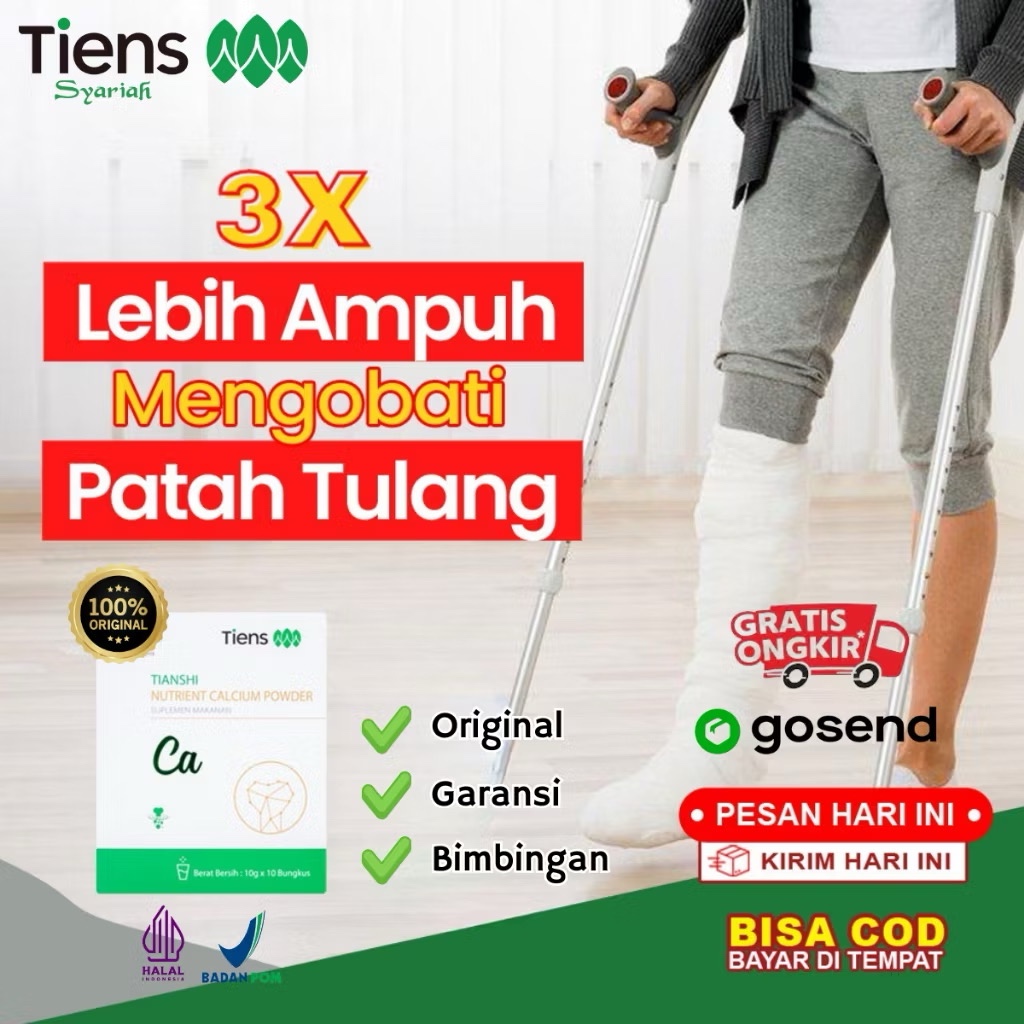 Jual TIENS Susu Kalsium Untuk Penyambung Tulang Patah & Retak 1 Box ...