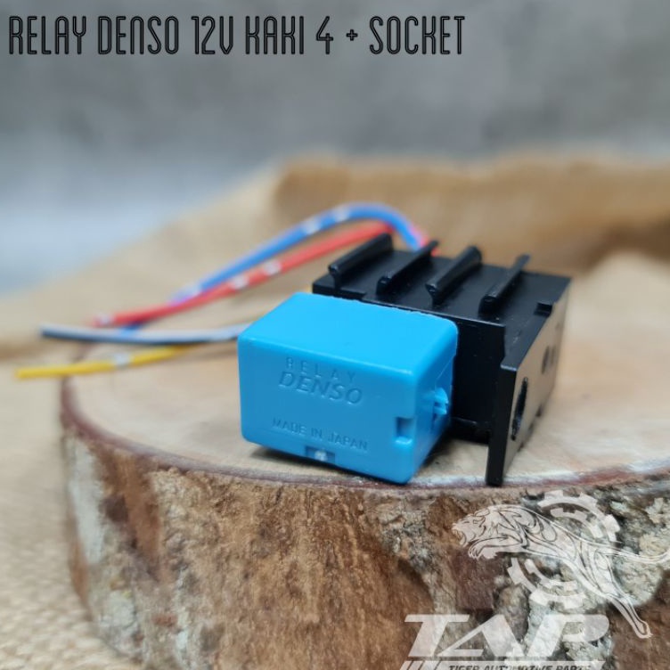 Jual RELAY DENSO 12V KAKI 4 RELAY BIRU MINI SOCKET SOKET RELAY | Shopee ...