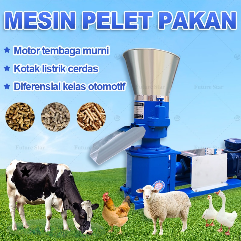 Jual Mesin Pelet Pakan Ternak / Mesin Cetak Pelet Vertikal Jumbo / Alat ...