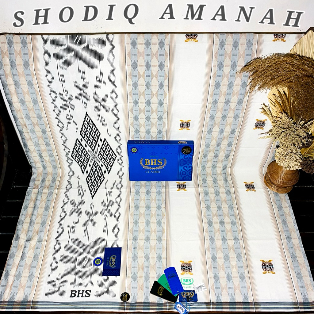 Jual Sarung BHS classic songket Gold BHS klasik | BHS classic silver ...