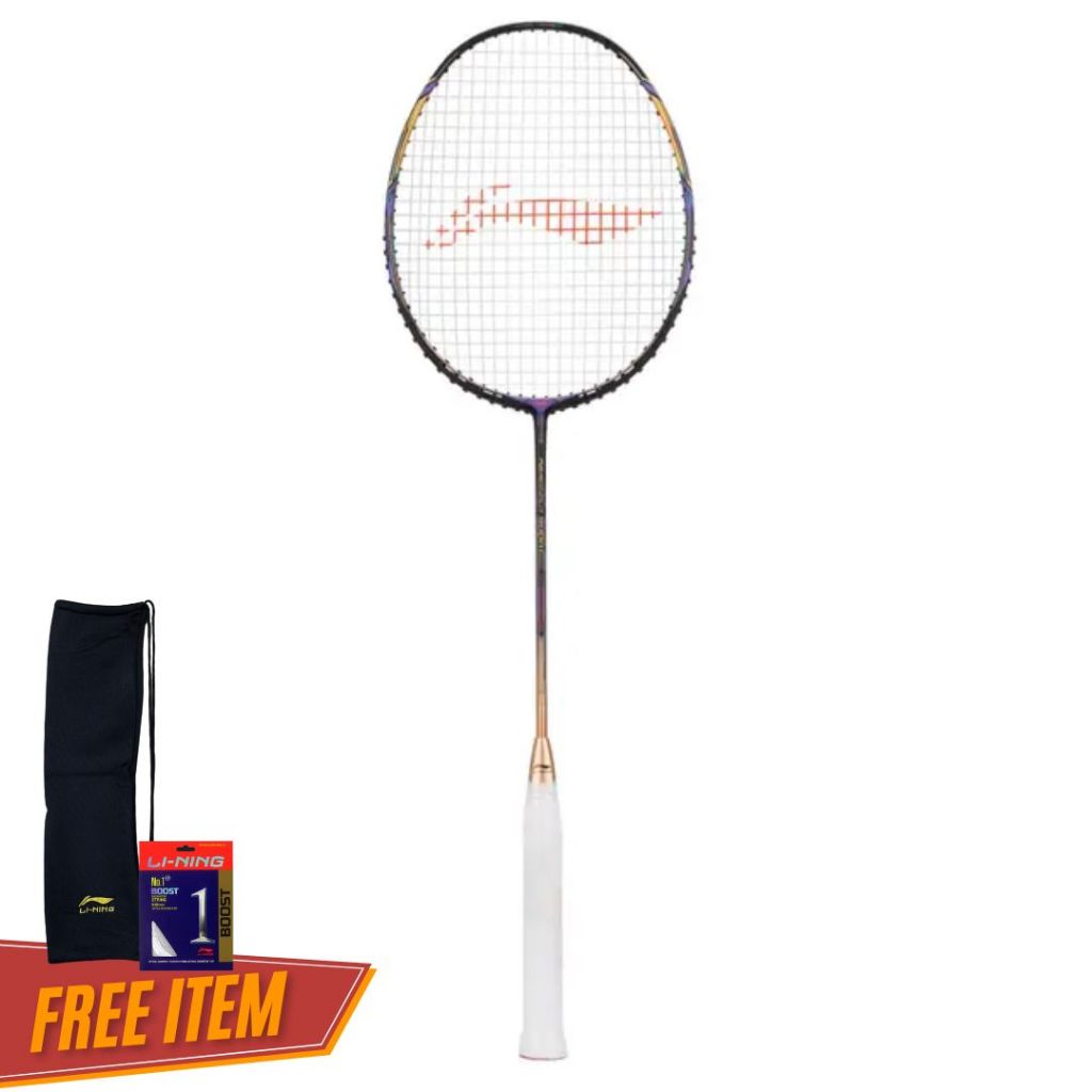 Jual Lining Raket Badminton Aeronut 9000 I Black/Gold/Purple AYPT407-5 ...