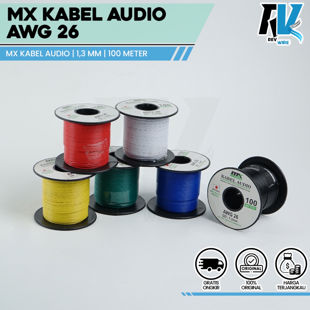 Jual Kabel 26 AWG TINNED CU 100 Meter dengan Tungkul | Shopee Indonesia