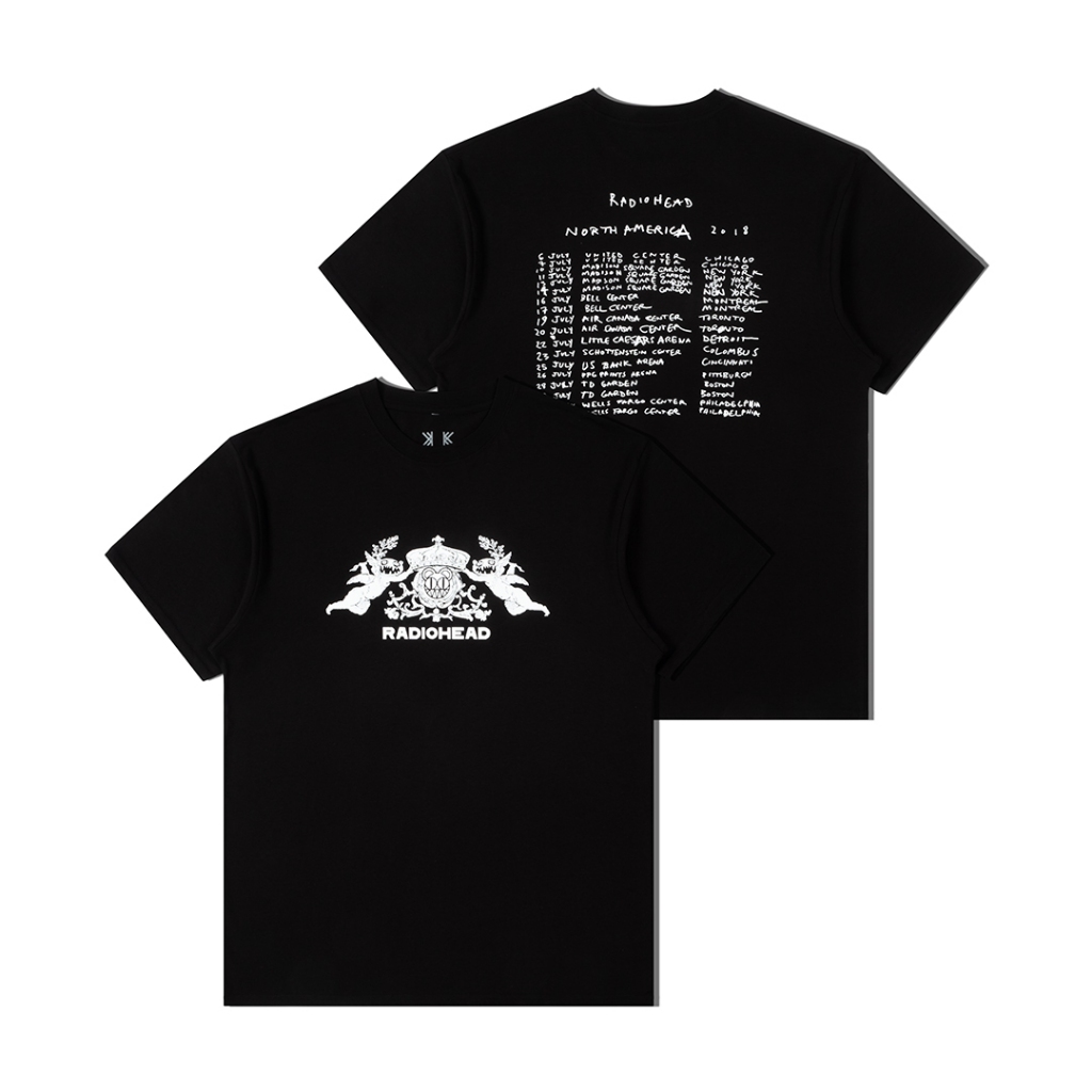 Jual Radiohead - North America 2018 Tour T-Shirt | Shopee Indonesia