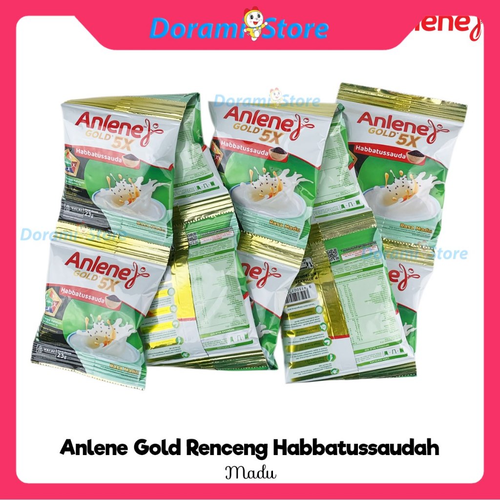 Jual Anlene Gold Renceng Isi 10Sachet Susu Bubuk Tinggi Kalsium untuk ...