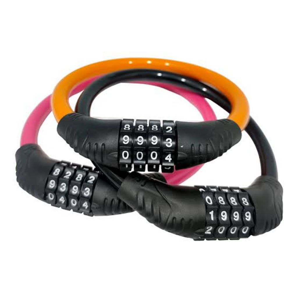 Jual PROMO Gembok Premium Kode 4 Digit Motor & Sepeda | Shopee Indonesia