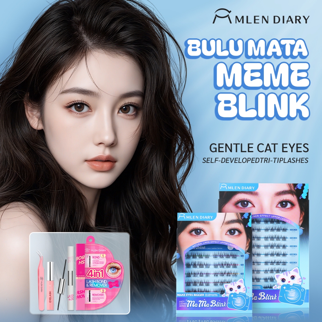 Jual Mlen Diary Bulu Mata Bling Baby Series Palsu Mata BoBo/DuDu/MeMe ...