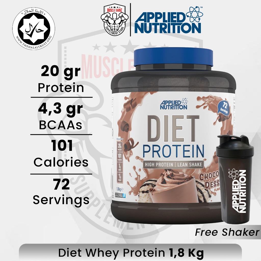 Jual Applied Nutrition Diet Whey Protein 1,8 Kg Whey Protein | Shopee ...