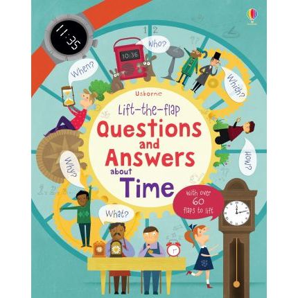 Jual [PS] Time Questions and Answers Lift the Flap BoardbookUsborne LTF ...
