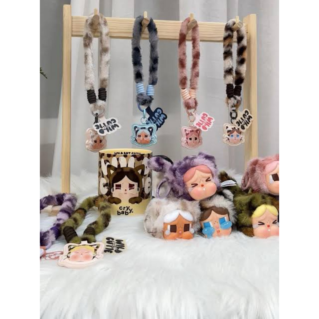 Jual [READY STOCK] POP MART Crybaby Wild But Cutie Lanyard Charm ...