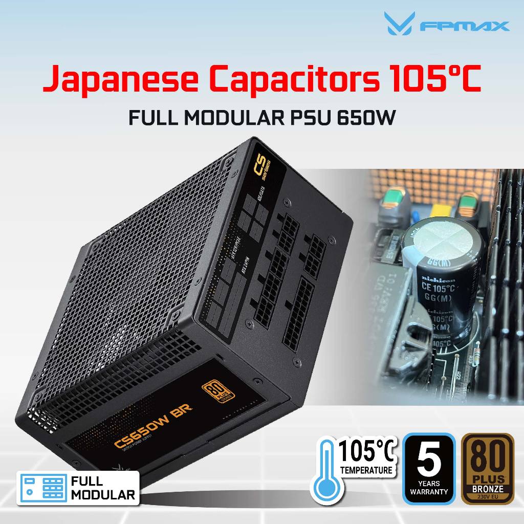 Jual Power Supply FPMAX 650 Watt (80+Bronze Full Modular ) - CS650W BR ...