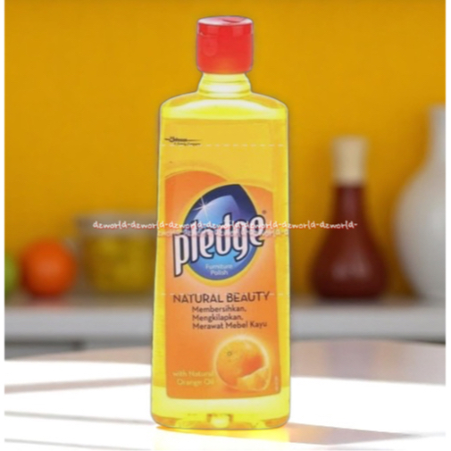 Jual Pledge 170ml Furniture Polish Nature Beauty Kemasan Botol Cairan ...