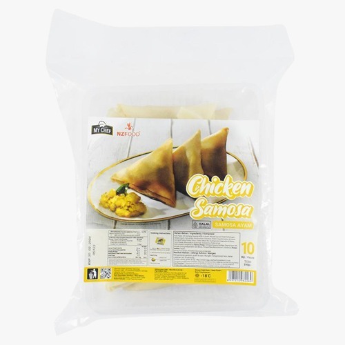Jual MY CHEF CHICKEN SAMOSA FROZEN 250GR ISI 10PCS SAMUSA AYAM BEKU ...