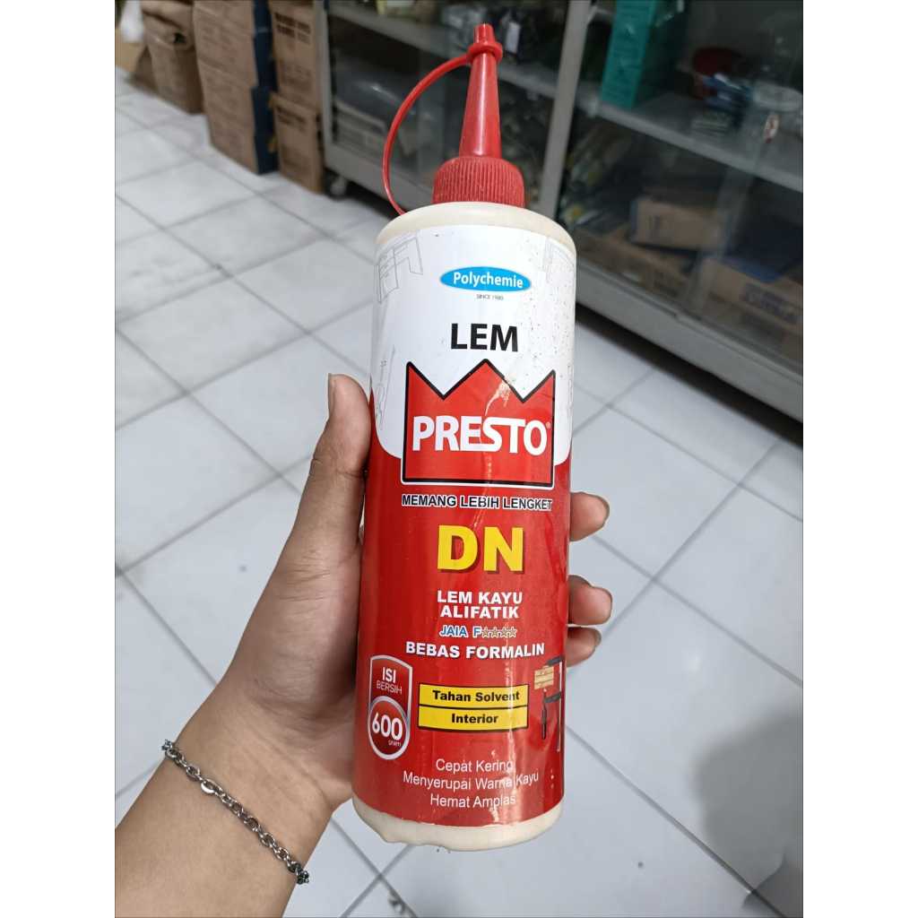 Jual LEM PUTIH KAYU MEBEL HPL KHUSUS GITAR KERAJINAN KAYU PRESTO TIPE ...