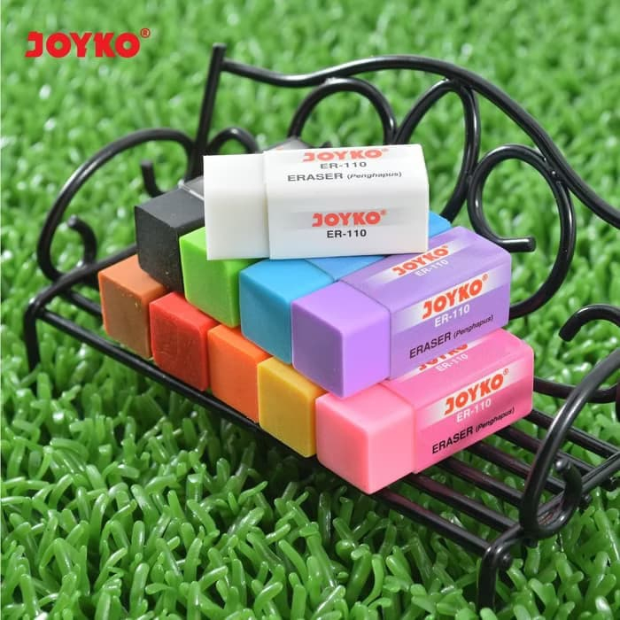 Jual Penghapus Joyko ER-110 Kotak Kecil Warna Eraser Mini Setip Stip Hapusan | Shopee Indonesia