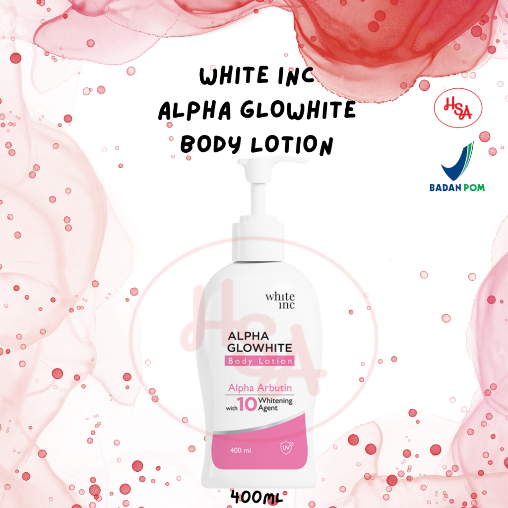 Jual White Inc Alpha Glowhite Body Lotion 400ML / Whitening ...