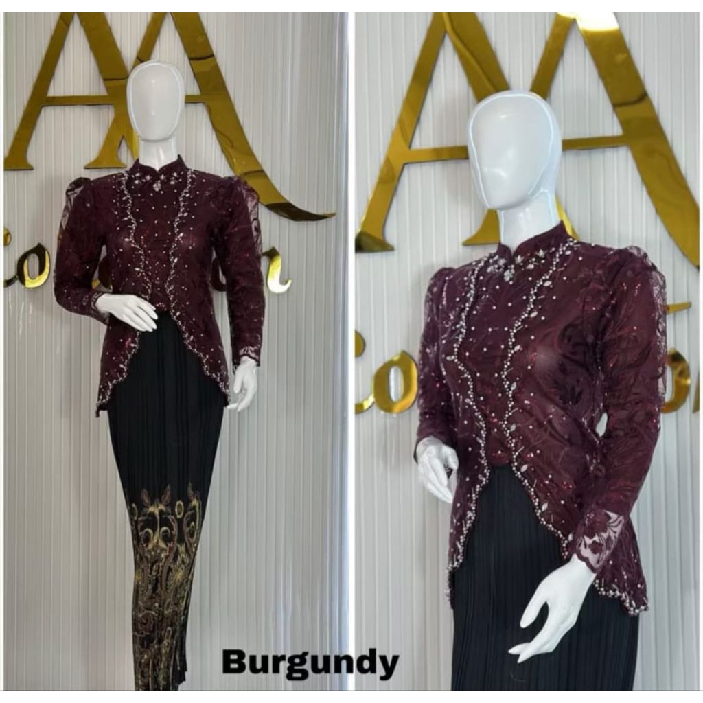 Jual Set Kebaya Payet Anna New Model Kebaya Wisuda Kondangan Lamaran ...