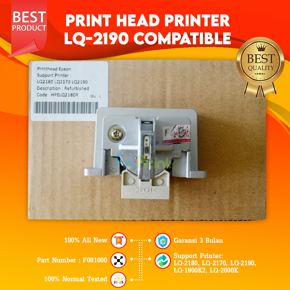 Jual Print Head Printer Epson LQ2190 LQ2180 LQ2170 LQ 2180 LQ 2170 LQ ...
