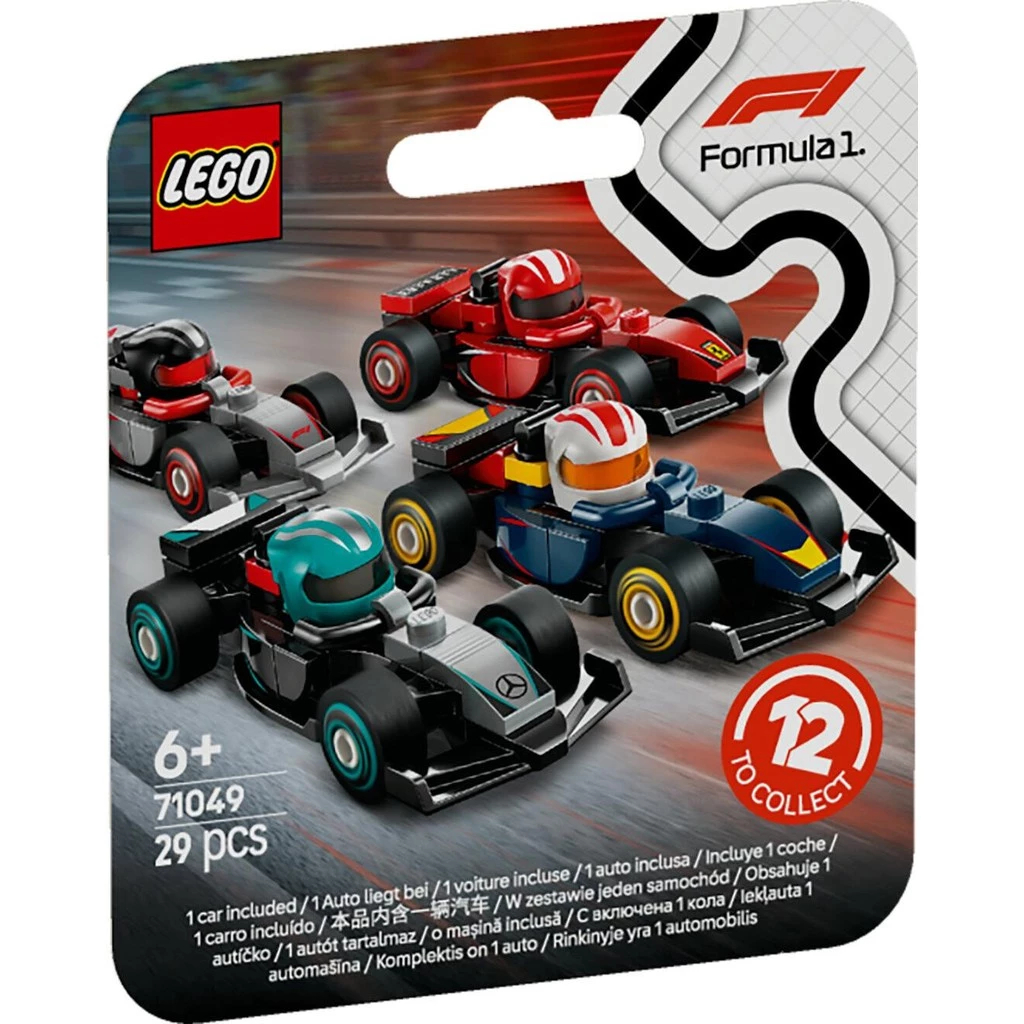 Jual LEGO Minifigures F1 Collectible Race Cars (29 Pieces) Balok Mainan ...