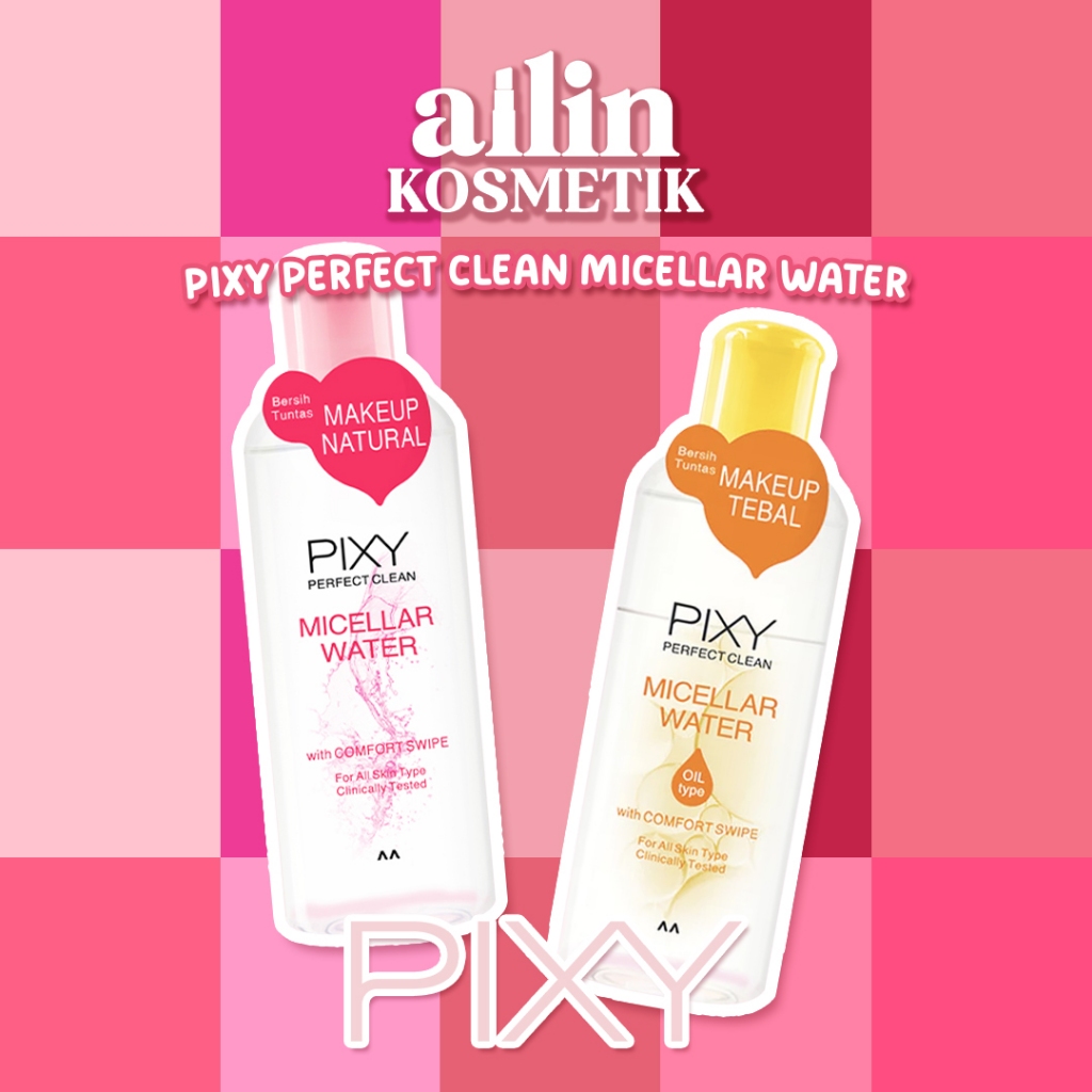 Jual AiLiN PIXY Perfect Clean Micellar Water 100ml | Pembersih Makeup Wajah | Shopee Indonesia