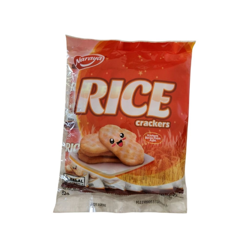 Jual Naraya Rice Crackers Asin 82g | Shopee Indonesia