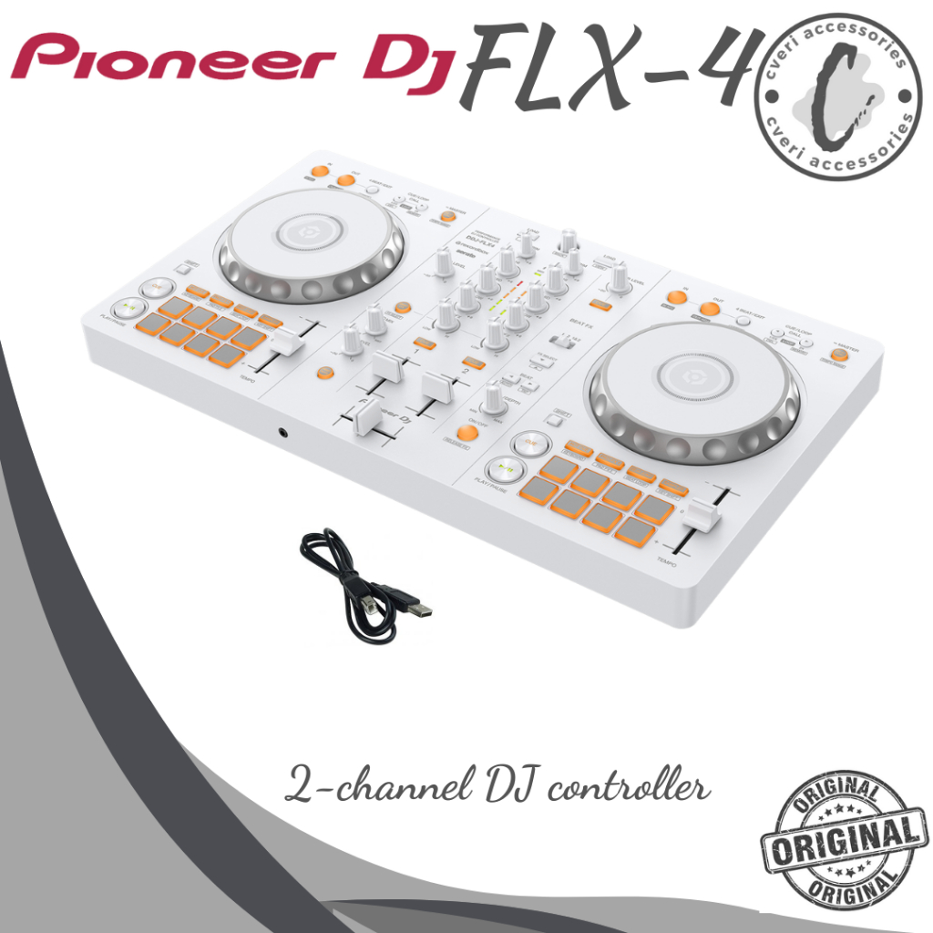 Jual Pioneer DJ DDJ FLX4 2-Channel DJ Controller Original Pioneer FLX-4 ...