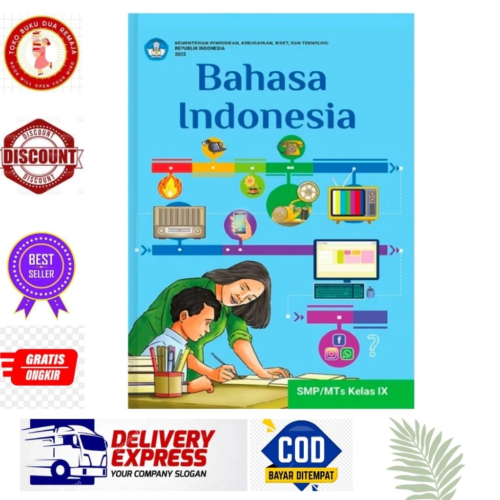 Jual BUKU BAHASA INDONESIA SMP KELAS 9 KURIKULUM MERDEKA | Shopee Indonesia