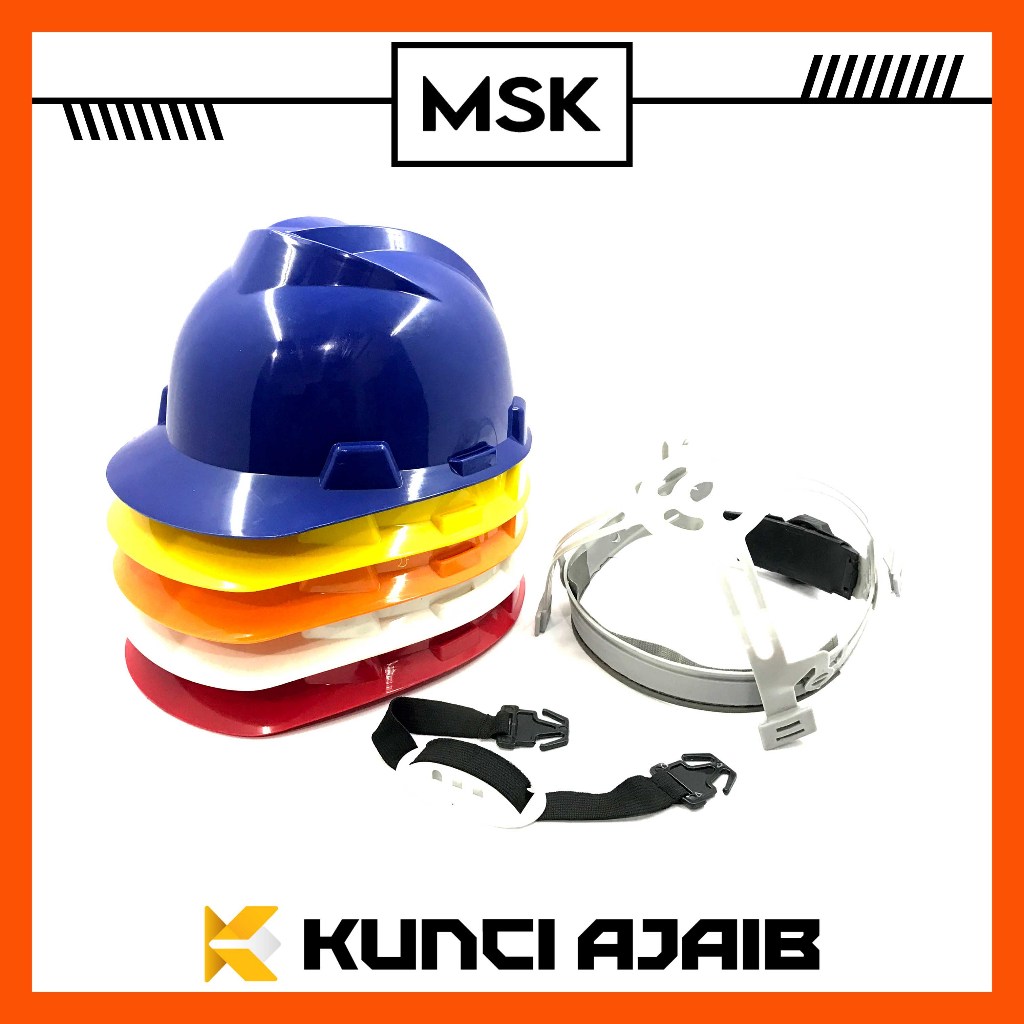 Jual MSK FASTRACK Helm Proyek SNI Model PUTAR Fast Track Safety Helmet ...