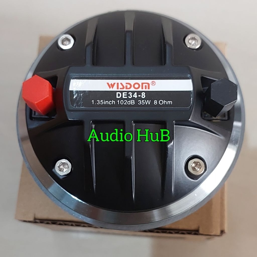 Jual Tweeter Wisdom DE34-8 Komponen Driver Tweeter Speaker Wisdom ...
