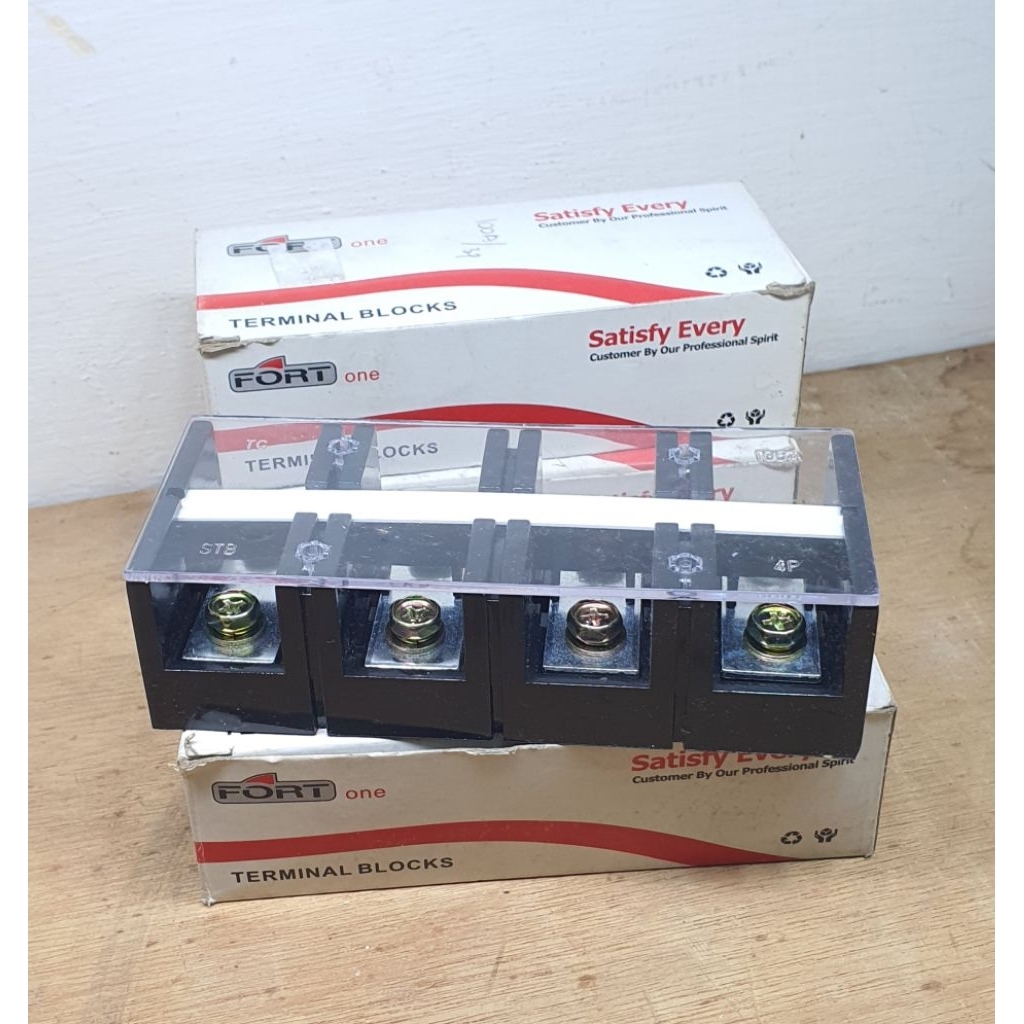 Jual Terminal Blok Fort one 3p 4p 60A 100A | Shopee Indonesia