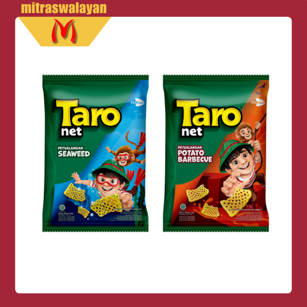 Jual TARO Net Snack Potato Kemasan 115 gr | Shopee Indonesia