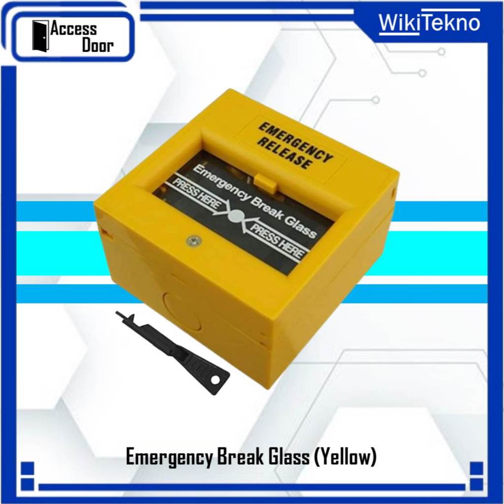 Jual Breakglass - Emergency Break Glass Door Release Access Control ...