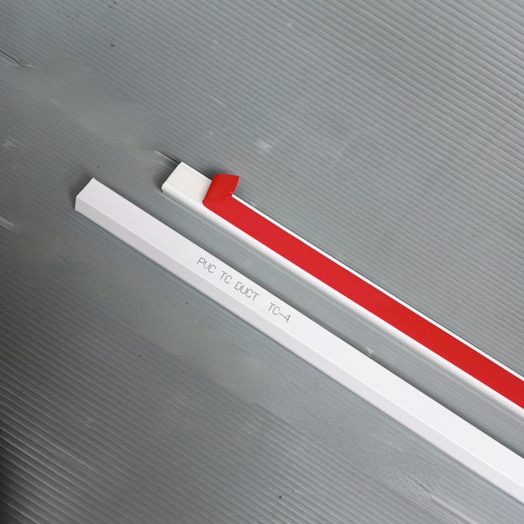 Jual kabel duct PVC TC-1-2-3-4-5-6 putih 1m | Shopee Indonesia