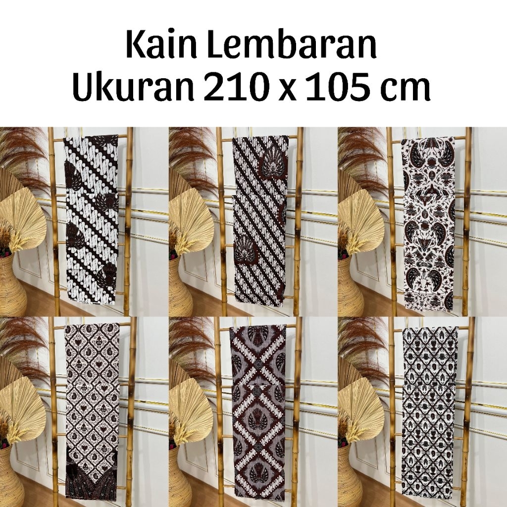 Jual Jarik Lembaran - Jarik Warna Sogan / Dasar Putih | ~Jl | Shopee ...