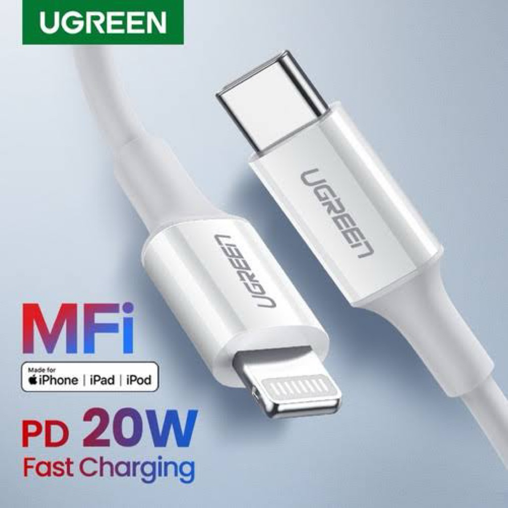 Jual UGREEN Kabel Data Lightning Mfi For iPhone 11 12 13 14 15 Fast ...